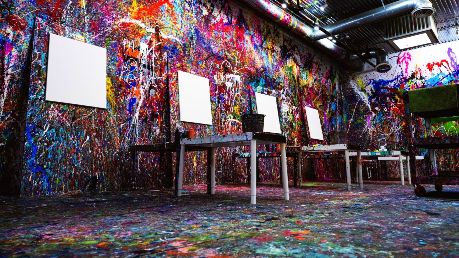 Splatter Studio | Atlanta's Immersive Paint Splatter Experience